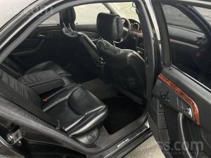 Melns Mercedes-Benz S 500 1999 Rīga, ar dzinēja tilpumu 5.00 L un nobraukumu 354 tūkst. km par 4650 €, foto 11 vietnē AUTOMOTO.COM.LV
