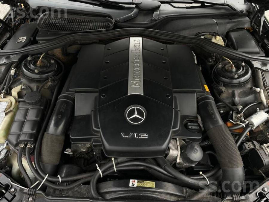 Melns Mercedes-Benz S 500 1999 Rīga, ar dzinēja tilpumu 5.00 L un nobraukumu 354 tūkst. km par 4650 €, foto 12 vietnē AUTOMOTO.COM.LV
