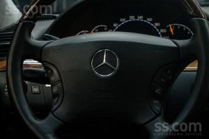 Черный Мерседес С 500 2000 в Елгава, объемом двигателя 5.00 л и пробегом 114 тыс. км за 8990 €, фото 14 на AUTOMOTO.COM.LV