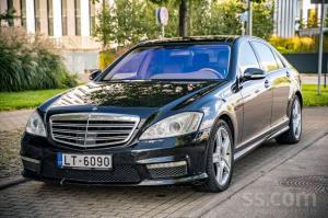 Melns Mercedes-Benz S 500 2005 Rīga, ar dzinēja tilpumu 5.50 L un nobraukumu 287 tūkst. km par 4590 €, foto  vietnē AUTOMOTO.COM.LV