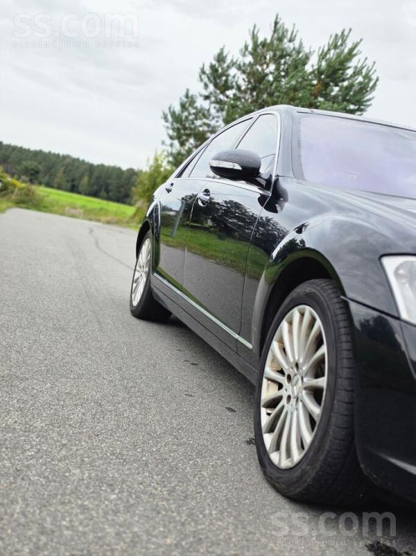 Melns Mercedes-Benz S 500 2006 Rīga, ar dzinēja tilpumu 5.50 L un nobraukumu 250 tūkst. km par 8990 €, foto 10 vietnē AUTOMOTO.COM.LV
