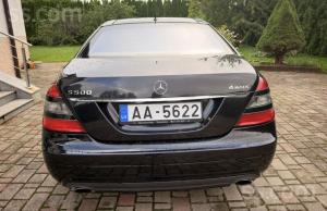 Melns Mercedes-Benz S 500 2007 Rīga, ar dzinēja tilpumu 5.50 L un nobraukumu 223 tūkst. km par 7900 €, foto 4 vietnē AUTOMOTO.COM.LV