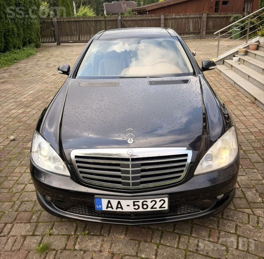 Melns Mercedes-Benz S 500 2007 Rīga, ar dzinēja tilpumu 5.50 L un nobraukumu 223 tūkst. km par 7900 €, foto 5 vietnē AUTOMOTO.COM.LV