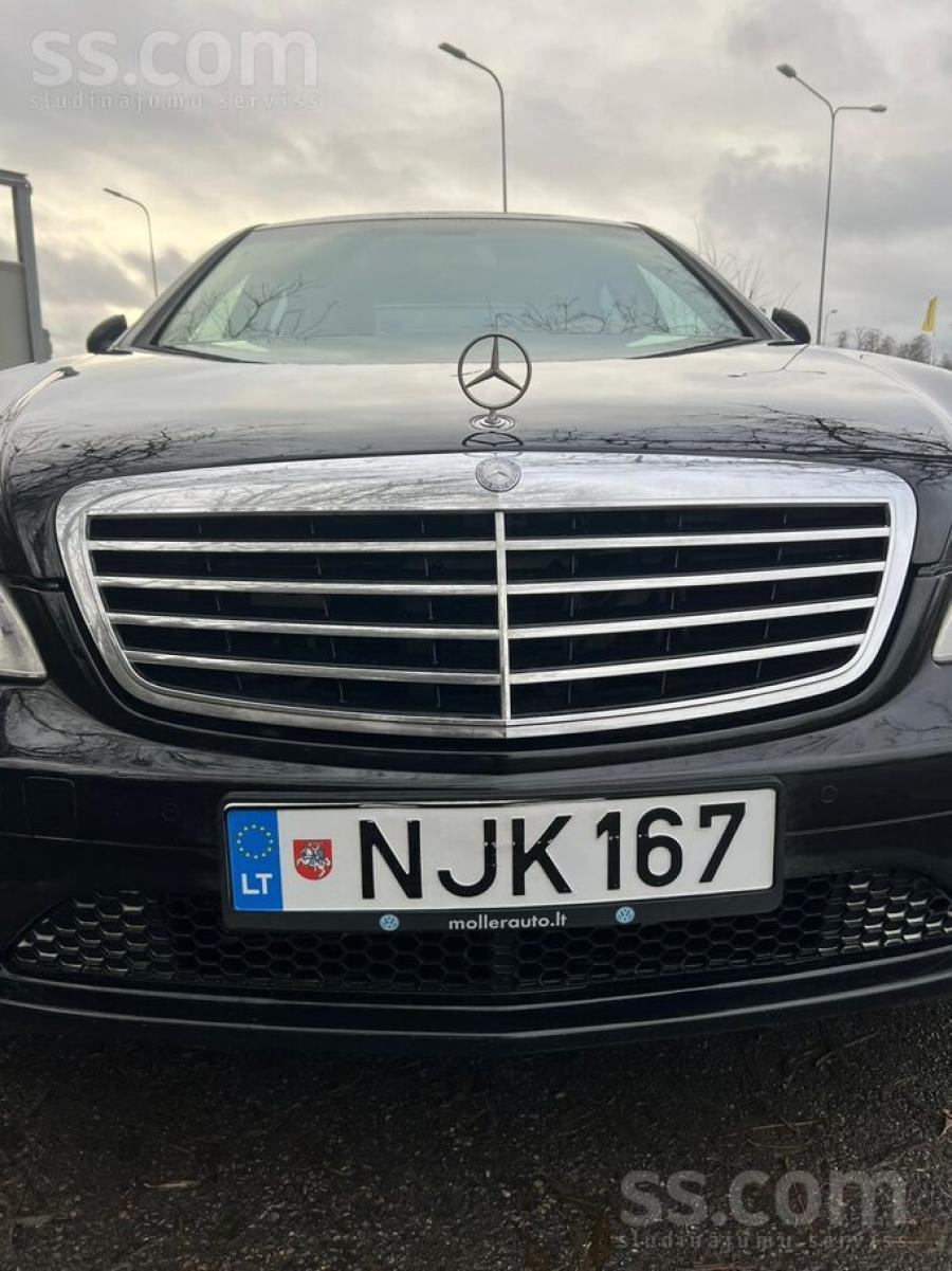 Melns Mercedes-Benz S 500 2008 Rīga, ar dzinēja tilpumu 5.50 L un nobraukumu 345 tūkst. km par 7900 €, foto 9 vietnē AUTOMOTO.COM.LV