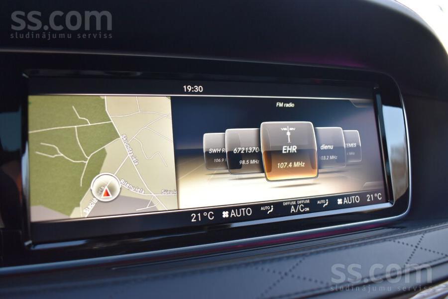 Melns Mercedes-Benz S 500 2013 Kuldīga, ar dzinēja tilpumu 4.70 L un nobraukumu 0 tūkst. km par 29990 €, foto 13 vietnē AUTOMOTO.COM.LV