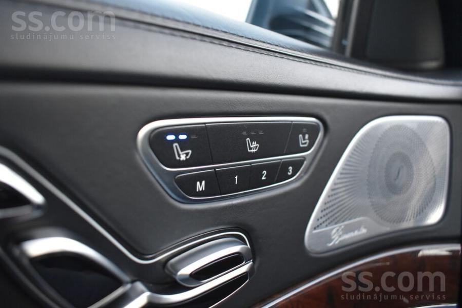 Melns Mercedes-Benz S 500 2013 Kuldīga, ar dzinēja tilpumu 4.70 L un nobraukumu 0 tūkst. km par 29990 €, foto 23 vietnē AUTOMOTO.COM.LV