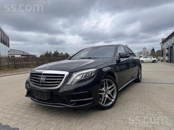 Black Mercedes-Benz S 500 2013 in Riga, with an engine capacity of 4.70 L and mileage of 117 thousand km for 22000 €, photo 10 on AUTOMOTO.COM.LV