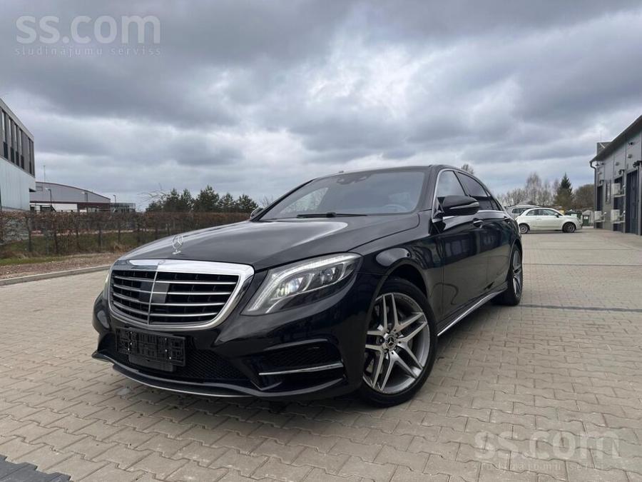 Black Mercedes-Benz S 500 2013 in Riga, with an engine capacity of 4.70 L and mileage of 117 thousand km for 22000 €, photo 11 on AUTOMOTO.COM.LV