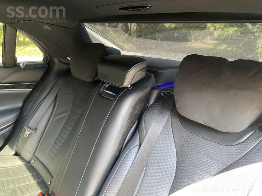 Black Mercedes-Benz S 500 2013 in Riga, with an engine capacity of 4.70 L and mileage of 117 thousand km for 22000 €, photo 20 on AUTOMOTO.COM.LV