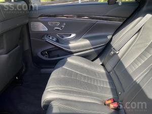 Black Mercedes-Benz S 500 2013 in Riga, with an engine capacity of 4.70 L and mileage of 117 thousand km for 22000 €, photo 22 on AUTOMOTO.COM.LV