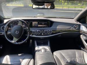 Black Mercedes-Benz S 500 2013 in Riga, with an engine capacity of 4.70 L and mileage of 117 thousand km for 22000 €, photo 24 on AUTOMOTO.COM.LV