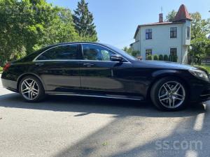 Black Mercedes-Benz S 500 2013 in Riga, with an engine capacity of 4.70 L and mileage of 117 thousand km for 22000 €, photo 25 on AUTOMOTO.COM.LV