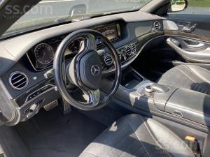 Black Mercedes-Benz S 500 2013 in Riga, with an engine capacity of 4.70 L and mileage of 117 thousand km for 22000 €, photo 26 on AUTOMOTO.COM.LV