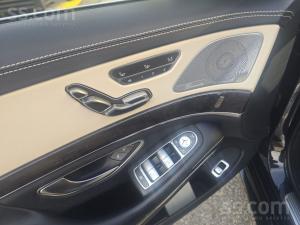 Black Mercedes-Benz S 500 2013 in Riga, with an engine capacity of 5.00 L and mileage of 0 thousand km for 12990 €, photo 9 on AUTOMOTO.COM.LV