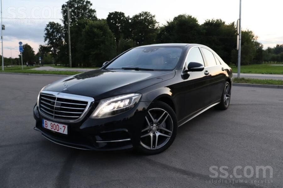 Melns Mercedes-Benz S 500 2013 Rīga, ar dzinēja tilpumu 4.70 L un nobraukumu 0 tūkst. km par 17990 €, foto 1 vietnē AUTOMOTO.COM.LV