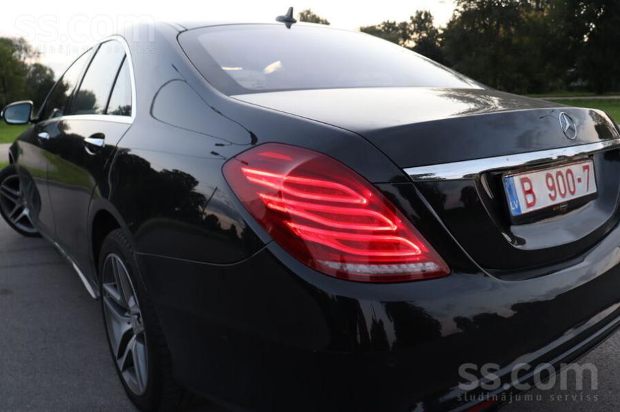 Melns Mercedes-Benz S 500 2013 Rīga, ar dzinēja tilpumu 4.70 L un nobraukumu 0 tūkst. km par 17990 €, foto 6 vietnē AUTOMOTO.COM.LV