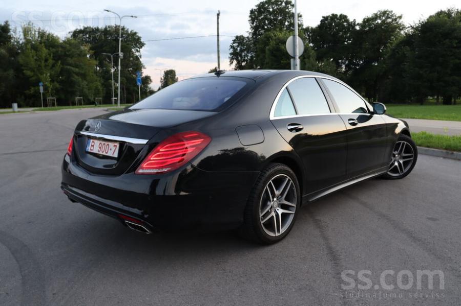 Melns Mercedes-Benz S 500 2013 Rīga, ar dzinēja tilpumu 4.70 L un nobraukumu 0 tūkst. km par 17990 €, foto 7 vietnē AUTOMOTO.COM.LV