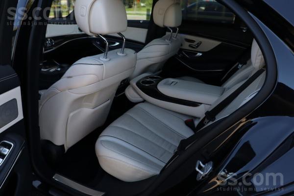 Melns Mercedes-Benz S 500 2013 Rīga, ar dzinēja tilpumu 4.70 L un nobraukumu 0 tūkst. km par 17990 €, foto 10 vietnē AUTOMOTO.COM.LV