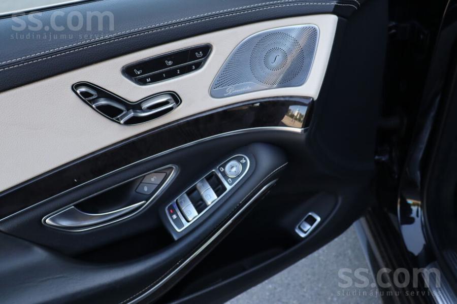 Melns Mercedes-Benz S 500 2013 Rīga, ar dzinēja tilpumu 4.70 L un nobraukumu 0 tūkst. km par 17990 €, foto 21 vietnē AUTOMOTO.COM.LV
