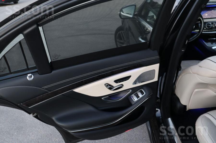 Melns Mercedes-Benz S 500 2013 Rīga, ar dzinēja tilpumu 4.70 L un nobraukumu 0 tūkst. km par 17990 €, foto 22 vietnē AUTOMOTO.COM.LV