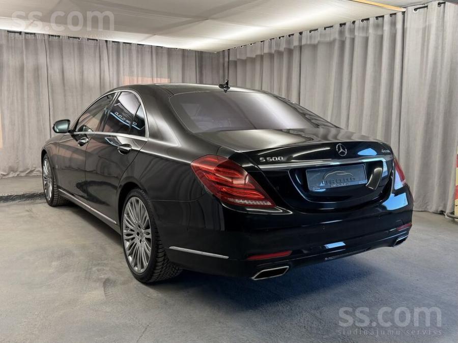 Melns Mercedes-Benz S 500 2014 Rīga, ar dzinēja tilpumu 4.70 L un nobraukumu 279 tūkst. km par 20990 €, foto 4 vietnē AUTOMOTO.COM.LV