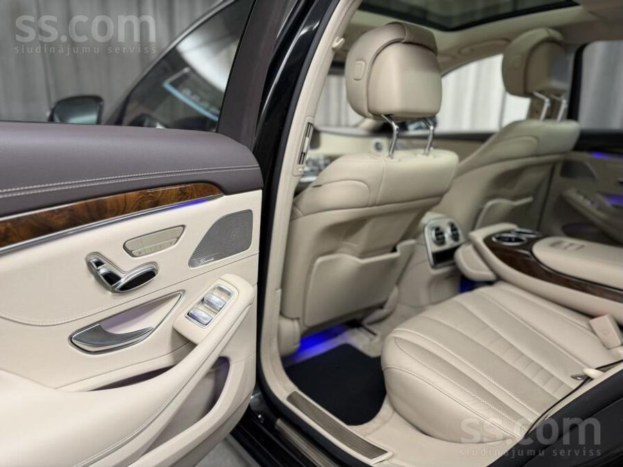 Melns Mercedes-Benz S 500 2014 Rīga, ar dzinēja tilpumu 4.70 L un nobraukumu 279 tūkst. km par 20990 €, foto 8 vietnē AUTOMOTO.COM.LV
