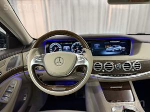 Melns Mercedes-Benz S 500 2014 Rīga, ar dzinēja tilpumu 4.70 L un nobraukumu 279 tūkst. km par 20990 €, foto 10 vietnē AUTOMOTO.COM.LV