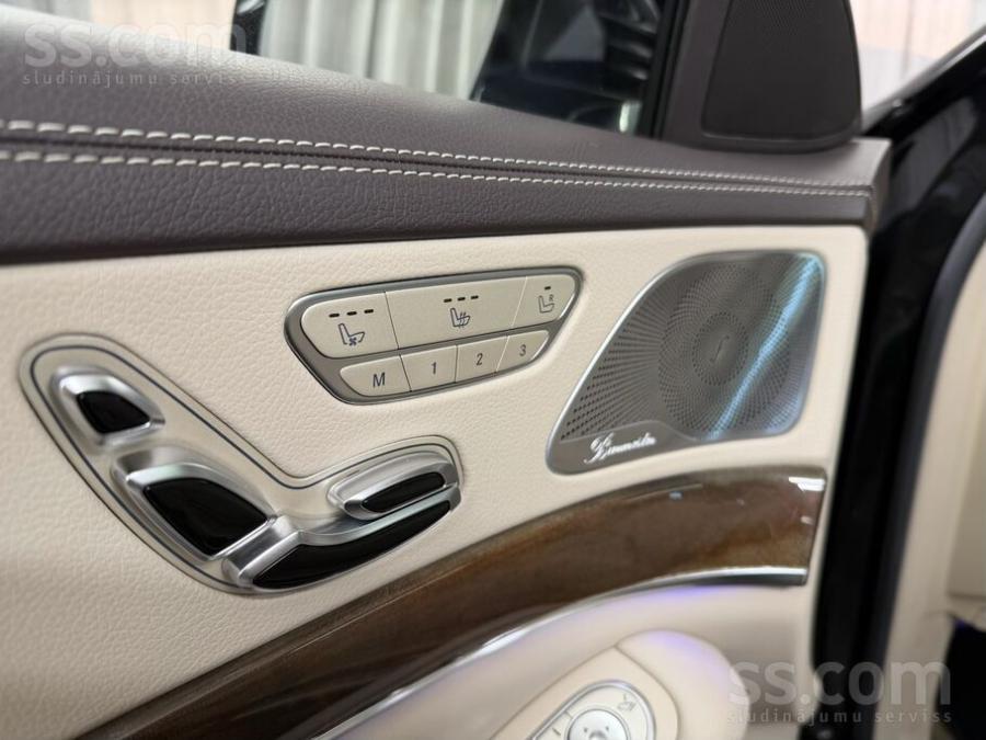 Melns Mercedes-Benz S 500 2014 Rīga, ar dzinēja tilpumu 4.70 L un nobraukumu 279 tūkst. km par 20990 €, foto 12 vietnē AUTOMOTO.COM.LV