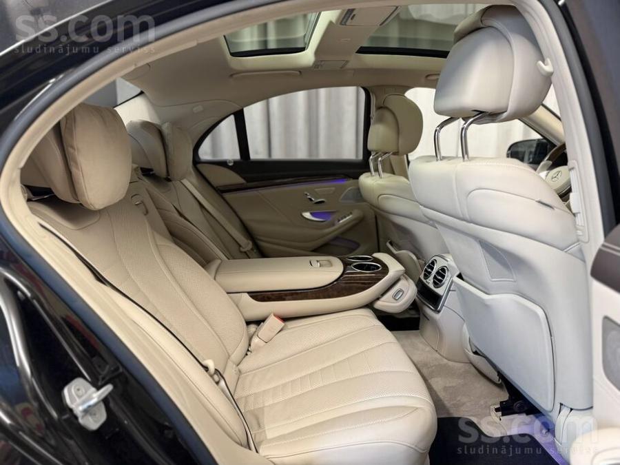 Melns Mercedes-Benz S 500 2014 Rīga, ar dzinēja tilpumu 4.70 L un nobraukumu 279 tūkst. km par 20990 €, foto 19 vietnē AUTOMOTO.COM.LV