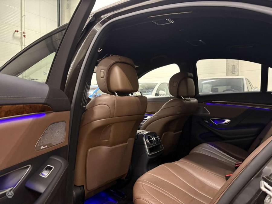 Melns Mercedes-Benz S 500 2014 Viļņa, ar dzinēja tilpumu 4.66 L un nobraukumu 215 tūkst. km par 22999 €, foto 29 vietnē AUTOMOTO.COM.LV