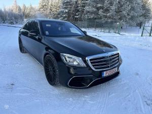 Black Mercedes-Benz S 500 2014 in Siauliai, with an engine capacity of 4.66 L and mileage of 201 thousand km for 28000 €, photo  on AUTOMOTO.COM.LV