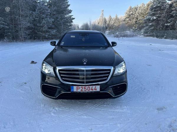 Black Mercedes-Benz S 500 2014 in Siauliai, with an engine capacity of 4.66 L and mileage of 201 thousand km for 28000 €, photo 3 on AUTOMOTO.COM.LV