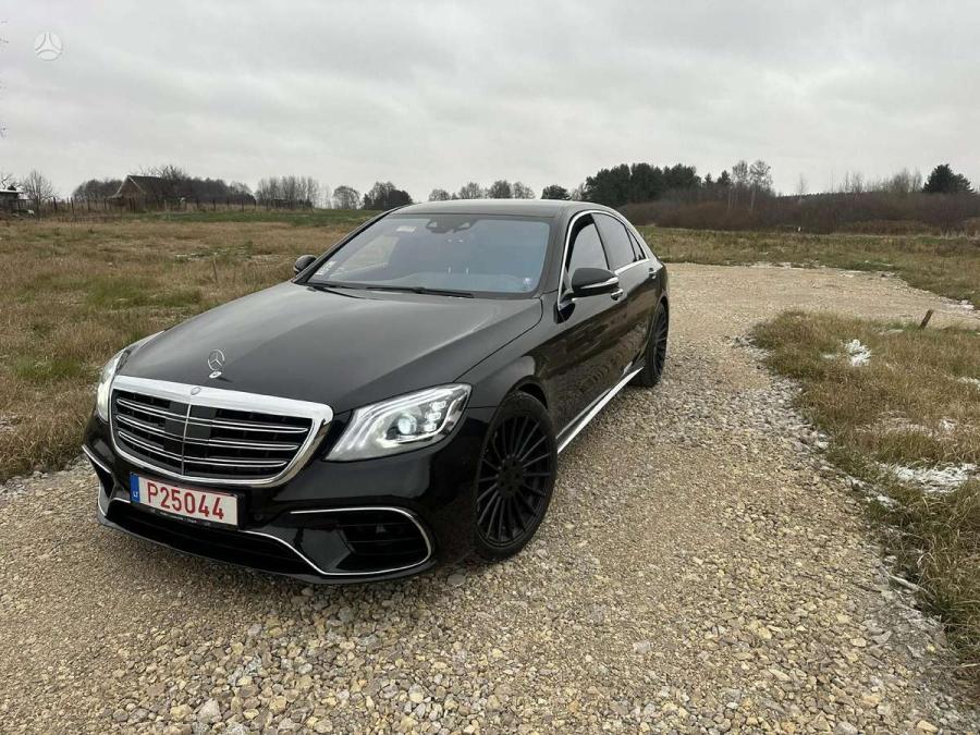 Melns Mercedes-Benz S 500 2014 Šauļi, ar dzinēja tilpumu 4.66 L un nobraukumu 201 tūkst. km par 28000 €, foto 7 vietnē AUTOMOTO.COM.LV