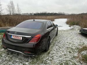 Melns Mercedes-Benz S 500 2014 Šauļi, ar dzinēja tilpumu 4.66 L un nobraukumu 201 tūkst. km par 28000 €, foto 8 vietnē AUTOMOTO.COM.LV