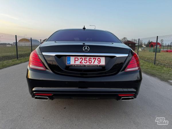 Melns Mercedes-Benz S 500 2014 Kauņa, ar dzinēja tilpumu 5.00 L un nobraukumu 180 tūkst. km par 36999 €, foto 5 vietnē AUTOMOTO.COM.LV
