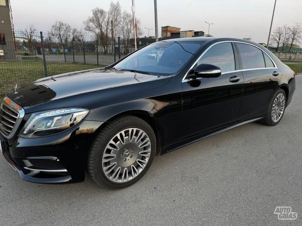 Melns Mercedes-Benz S 500 2014 Kauņa, ar dzinēja tilpumu 5.00 L un nobraukumu 180 tūkst. km par 36999 €, foto 7 vietnē AUTOMOTO.COM.LV