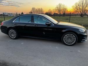 Melns Mercedes-Benz S 500 2014 Kauņa, ar dzinēja tilpumu 5.00 L un nobraukumu 180 tūkst. km par 36999 €, foto 8 vietnē AUTOMOTO.COM.LV