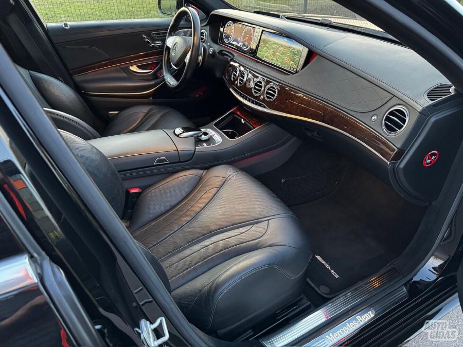 Melns Mercedes-Benz S 500 2014 Kauņa, ar dzinēja tilpumu 5.00 L un nobraukumu 180 tūkst. km par 36999 €, foto 17 vietnē AUTOMOTO.COM.LV