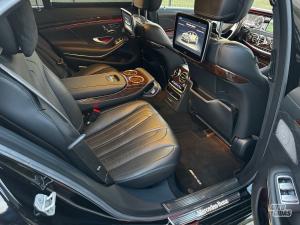 Melns Mercedes-Benz S 500 2014 Kauņa, ar dzinēja tilpumu 5.00 L un nobraukumu 180 tūkst. km par 36999 €, foto 20 vietnē AUTOMOTO.COM.LV