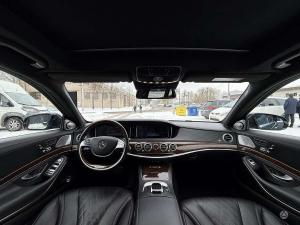 Black Mercedes-Benz S 500 2014 in Kaunas, with an engine capacity of 4.66 L and mileage of 214 thousand km for 27000 €, photo 23 on AUTOMOTO.COM.LV
