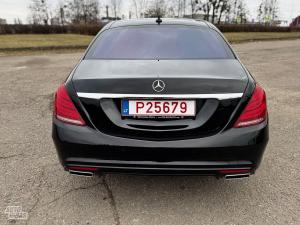 Black Mercedes-Benz S 500 2014 in Kaunas, with an engine capacity of 4.70 L and mileage of 190 thousand km for 30500 €, photo 9 on AUTOMOTO.COM.LV