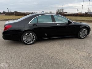Black Mercedes-Benz S 500 2014 in Kaunas, with an engine capacity of 4.70 L and mileage of 190 thousand km for 30500 €, photo 11 on AUTOMOTO.COM.LV