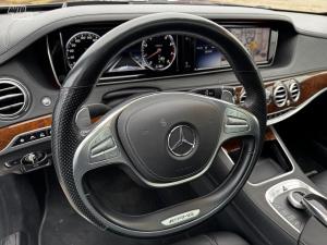 Black Mercedes-Benz S 500 2014 in Kaunas, with an engine capacity of 4.70 L and mileage of 190 thousand km for 30500 €, photo 22 on AUTOMOTO.COM.LV