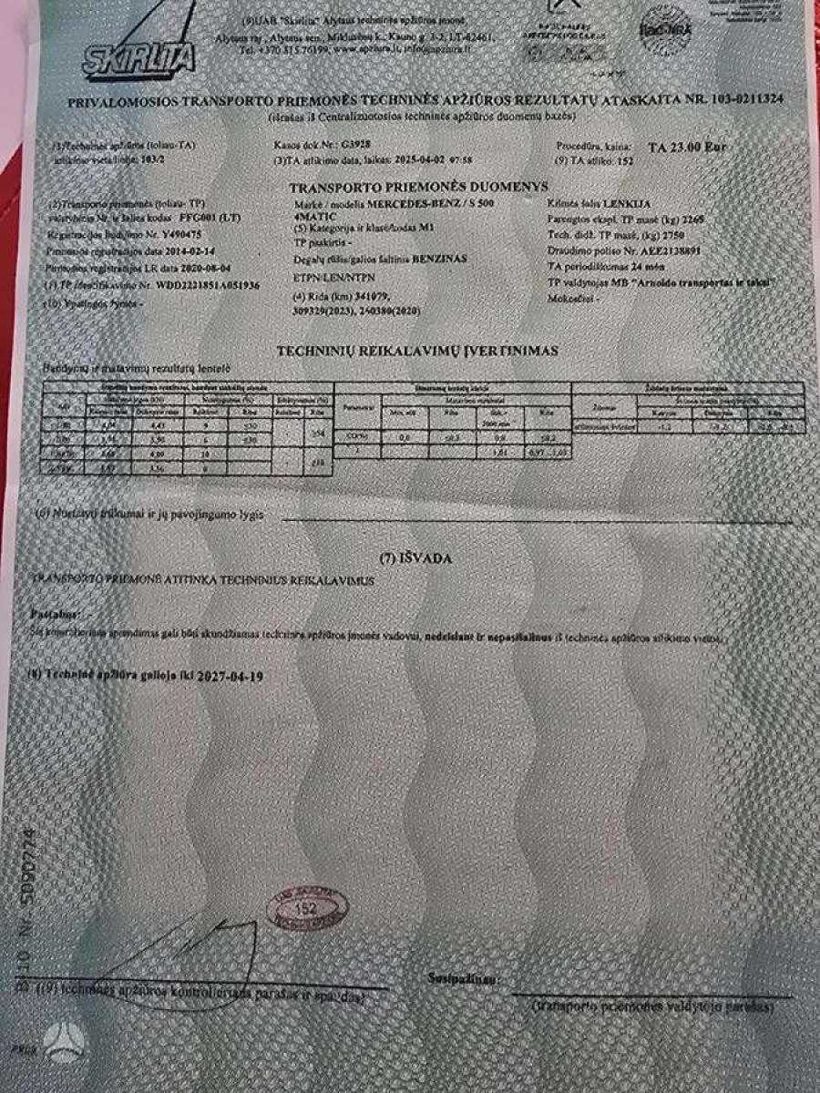 Черный Мерседес С 500 2014 в Каунас, объемом двигателя 4.66 л и пробегом 360 тыс. км за 20200 €, фото 19 на AUTOMOTO.COM.LV