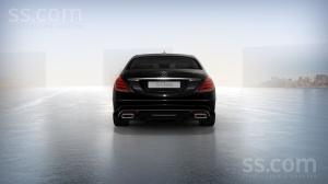 Black Mercedes-Benz S 500 2014 in Riga, with an engine capacity of 4.70 L and mileage of 94 thousand km for 29900 €, photo 6 on AUTOMOTO.COM.LV