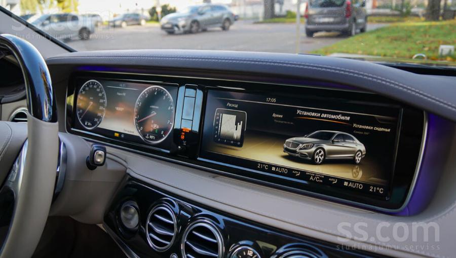 Черный Мерседес С 500 2014 в Рига, объемом двигателя 4.70 л и пробегом 160 тыс. км за 23450 €, фото 20 на AUTOMOTO.COM.LV