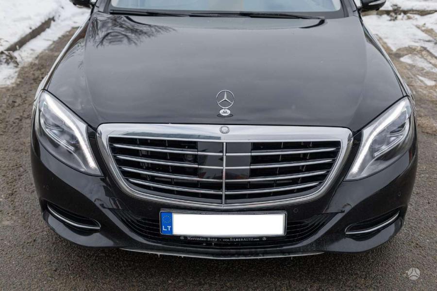 Melns Mercedes-Benz S 500 2015 Kauņa, ar dzinēja tilpumu 4.66 L un nobraukumu 205 tūkst. km par 29000 €, foto 6 vietnē AUTOMOTO.COM.LV