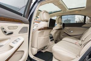 Melns Mercedes-Benz S 500 2015 Kauņa, ar dzinēja tilpumu 4.66 L un nobraukumu 205 tūkst. km par 29000 €, foto 18 vietnē AUTOMOTO.COM.LV