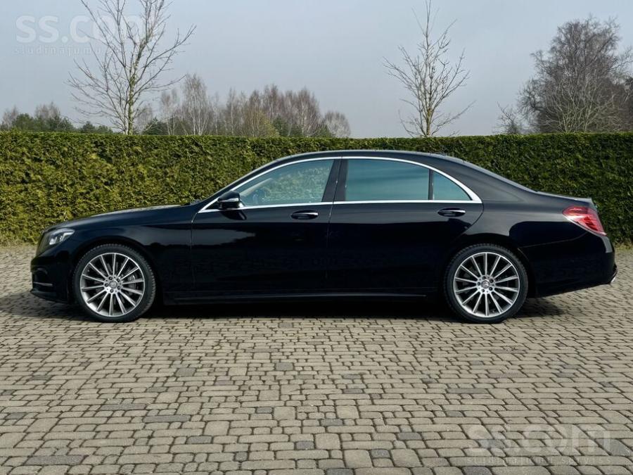 Melns Mercedes-Benz S 500 2015 Rīga, ar dzinēja tilpumu 4.70 L un nobraukumu 126 tūkst. km par 40000 €, foto 5 vietnē AUTOMOTO.COM.LV
