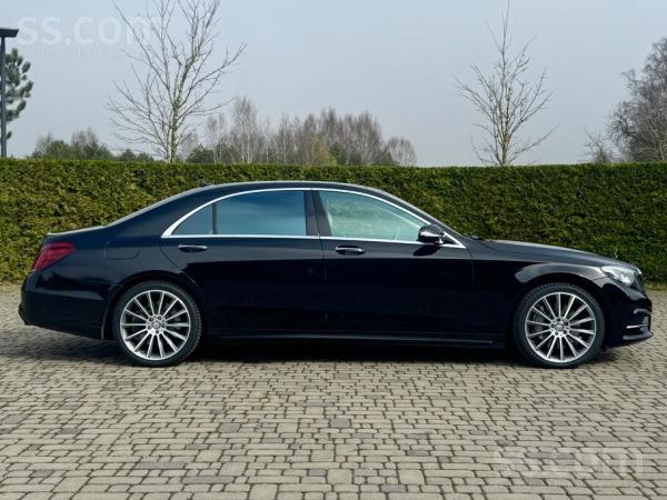 Melns Mercedes-Benz S 500 2015 Rīga, ar dzinēja tilpumu 4.70 L un nobraukumu 126 tūkst. km par 40000 €, foto 5 vietnē AUTOMOTO.COM.LV